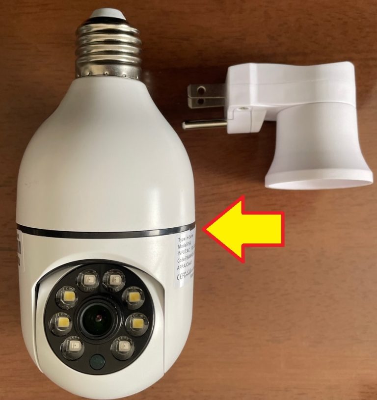 AmazonEcho,GoogleHome：電球そっくり！？360°電球型カメラ Logisaf P34【じっくり見てみた！編】